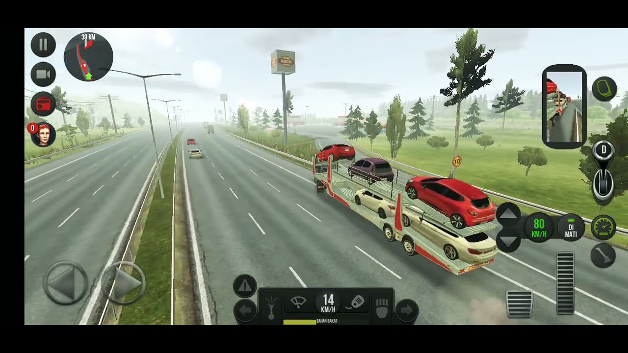 trek lokomotif to busell euro truck simulator - YouTube
