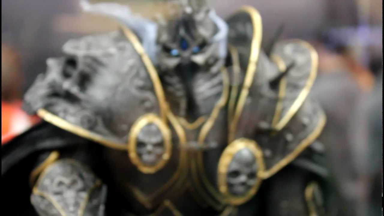 ARTHAS STATUE WORLD OF WARCRAFT SIDESHOW COLLECTIBLES - YouTube