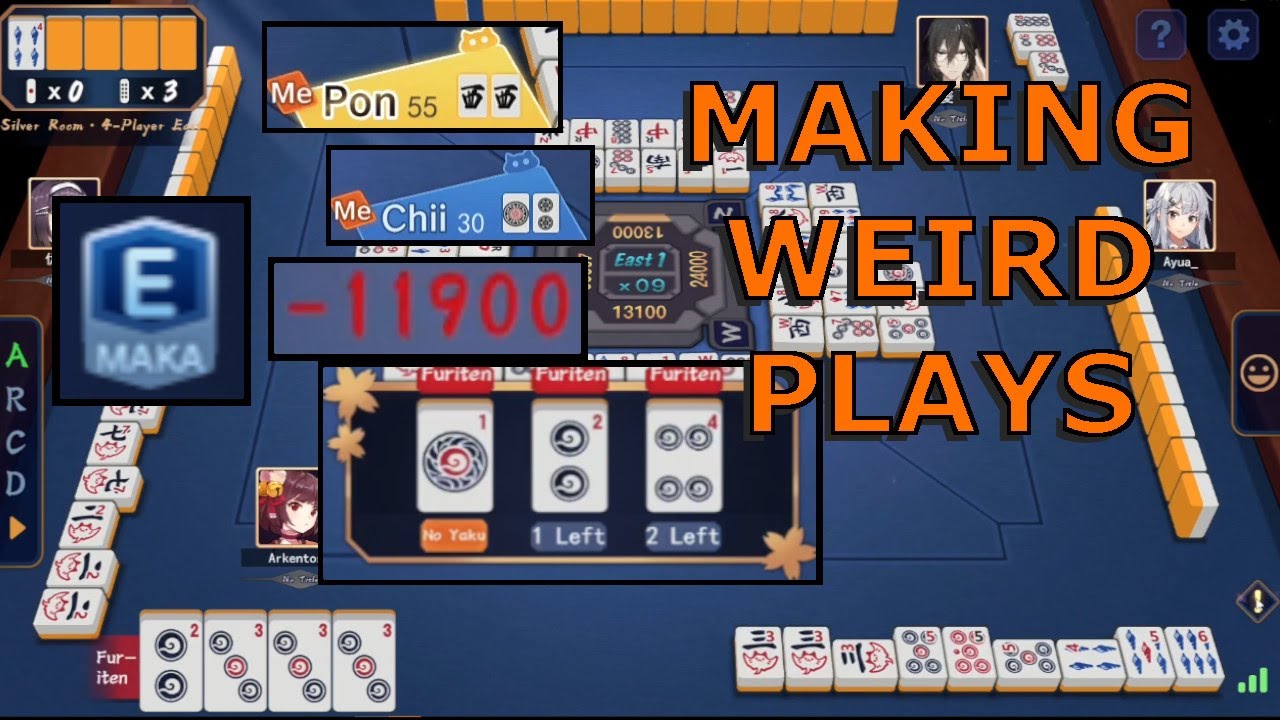 The Furiten Angel Comes For Us All | Riichi Mahjong - YouTube