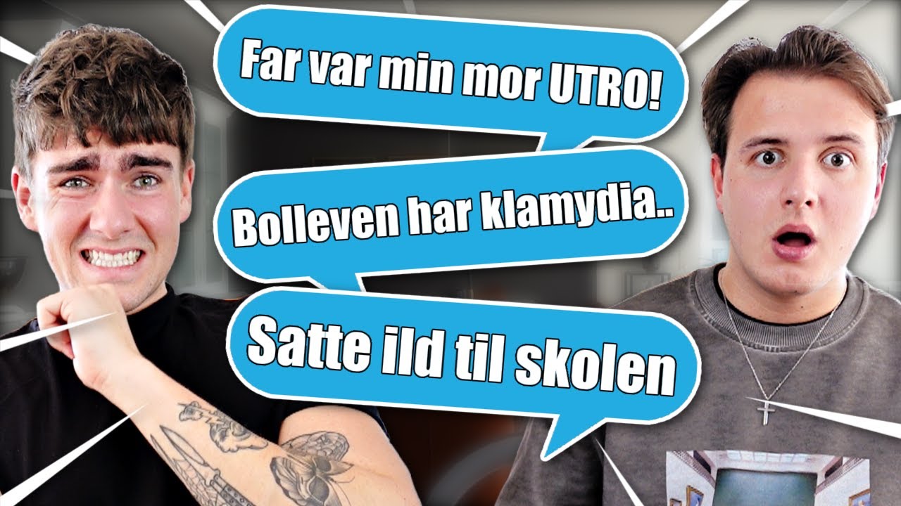 Afslører vores følgers HEMMELIGHEDER!! - Jeppe Ølgaard - YouTube
