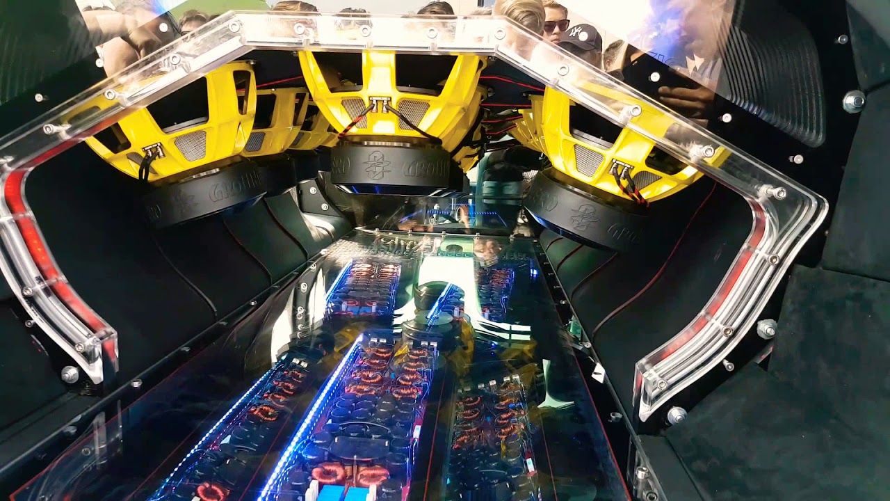 Fifteen 15" inches ground zero subs in bmw x5 norway - YouTube