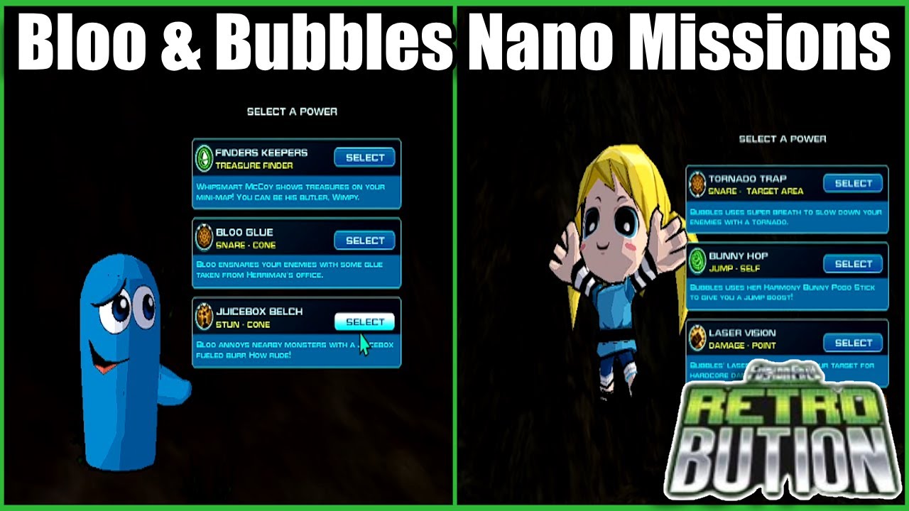 Bloo & Bubbles Nano Mission | Retrobution (Fusionfall) - YouTube