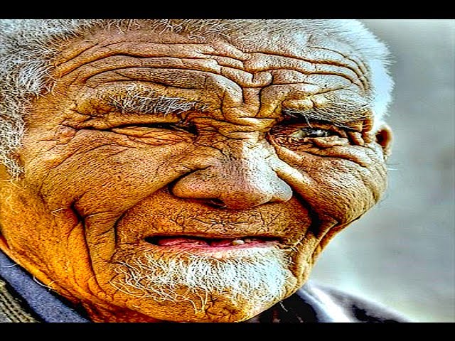 Old Man Face Wrinkles