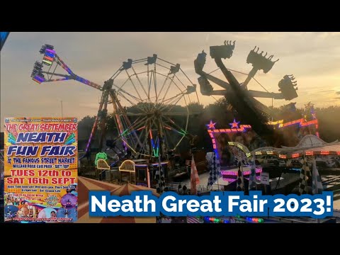Neath Great Fair Sept 2023 vlog! - YouTube