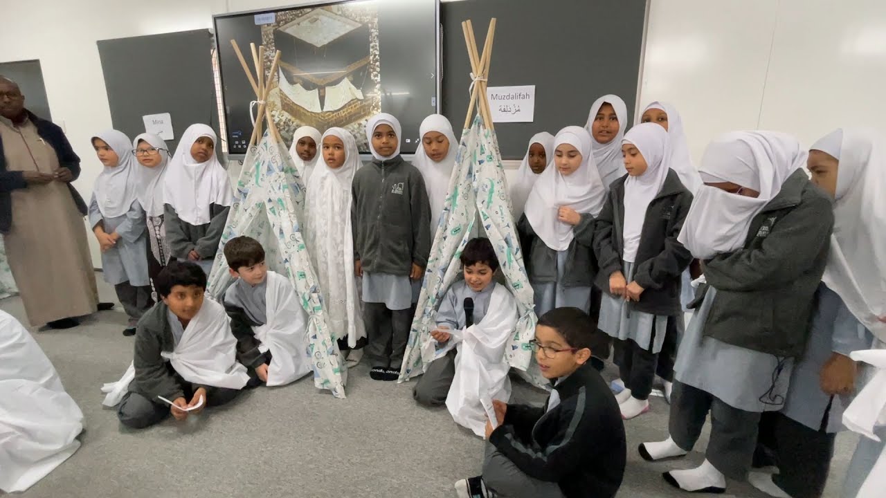 Manasik al Hajj in the Musallah - YouTube