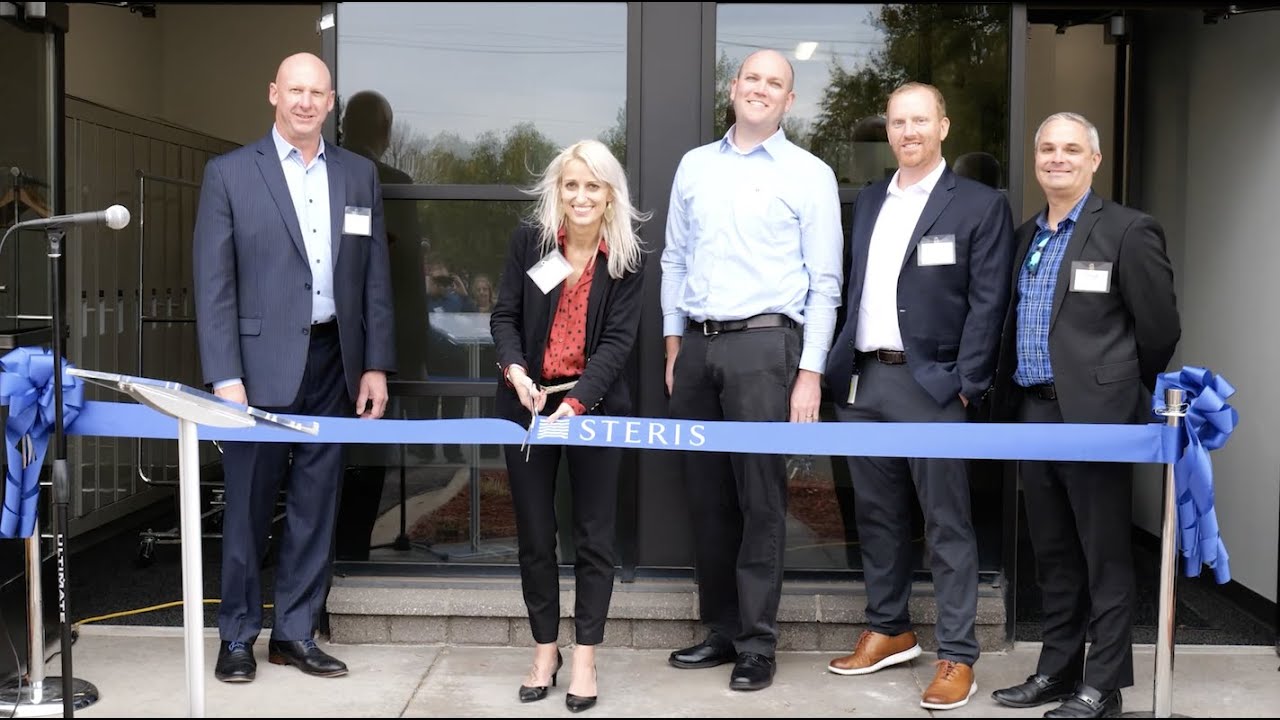 STERIS Celebrates Newly Expanded Product and Packaging Lab - YouTube