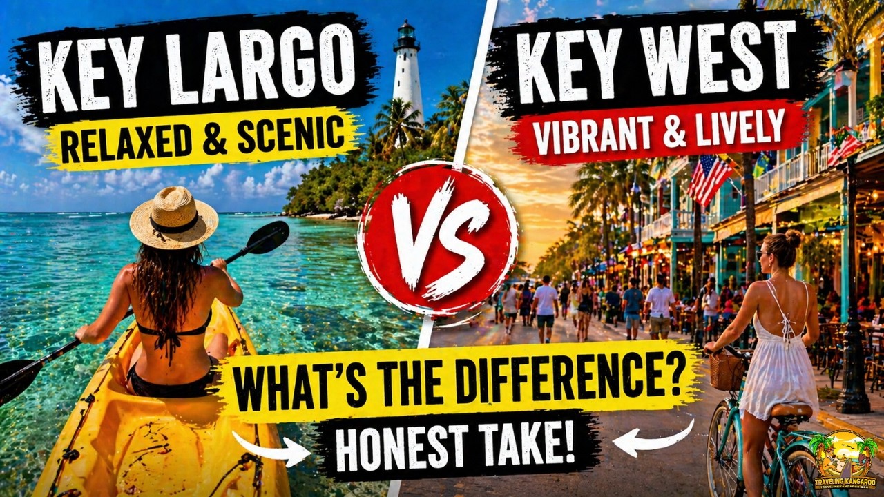 What’s The Difference Honest Take On Key Largo Vs key West - YouTube