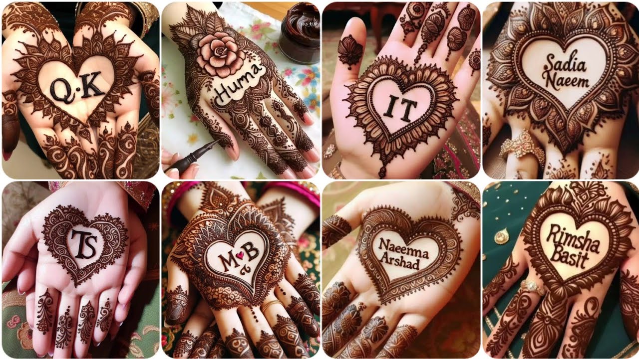 Names mehndi designs |mehndi design 2024 new style full hand | arabic ...