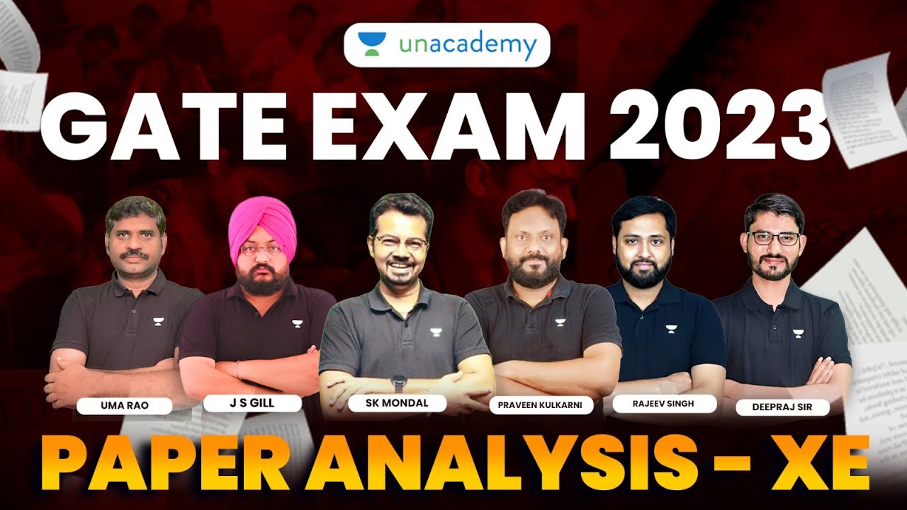 GATE 2023 - XE PAPER ANALYSIS | GATE 2023 | #gate2023 #mechanical #gate ...