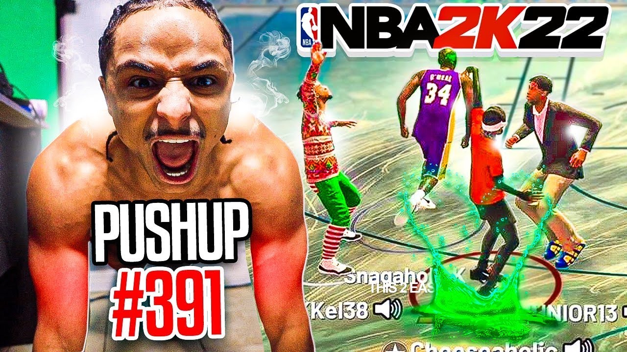 NBA 2K is so easy I could do 10 push-ups after every shot and still win ...