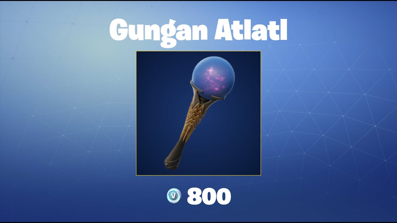 Gungan Atlatl | Fortnite Pickaxe - YouTube