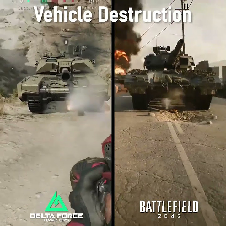 Delta Force: Hawk Ops vs Battlefield 2042 - Details and Graphic Comparison - YouTube