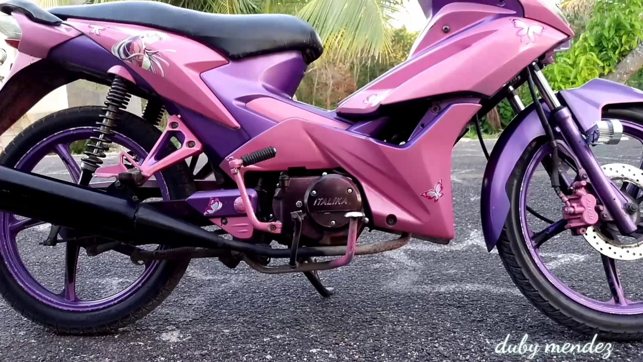 Italika at 110 rt la barbie - YouTube