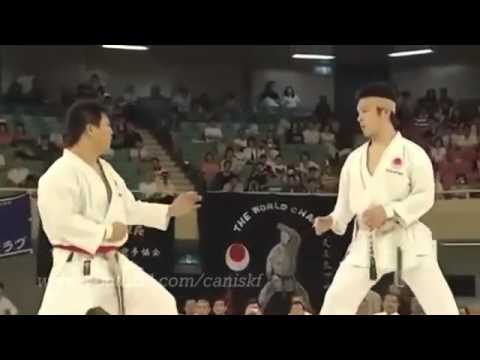 JKA 2007 Japan Cup Men Kumite FINAL Taniyama vs Sugiyama