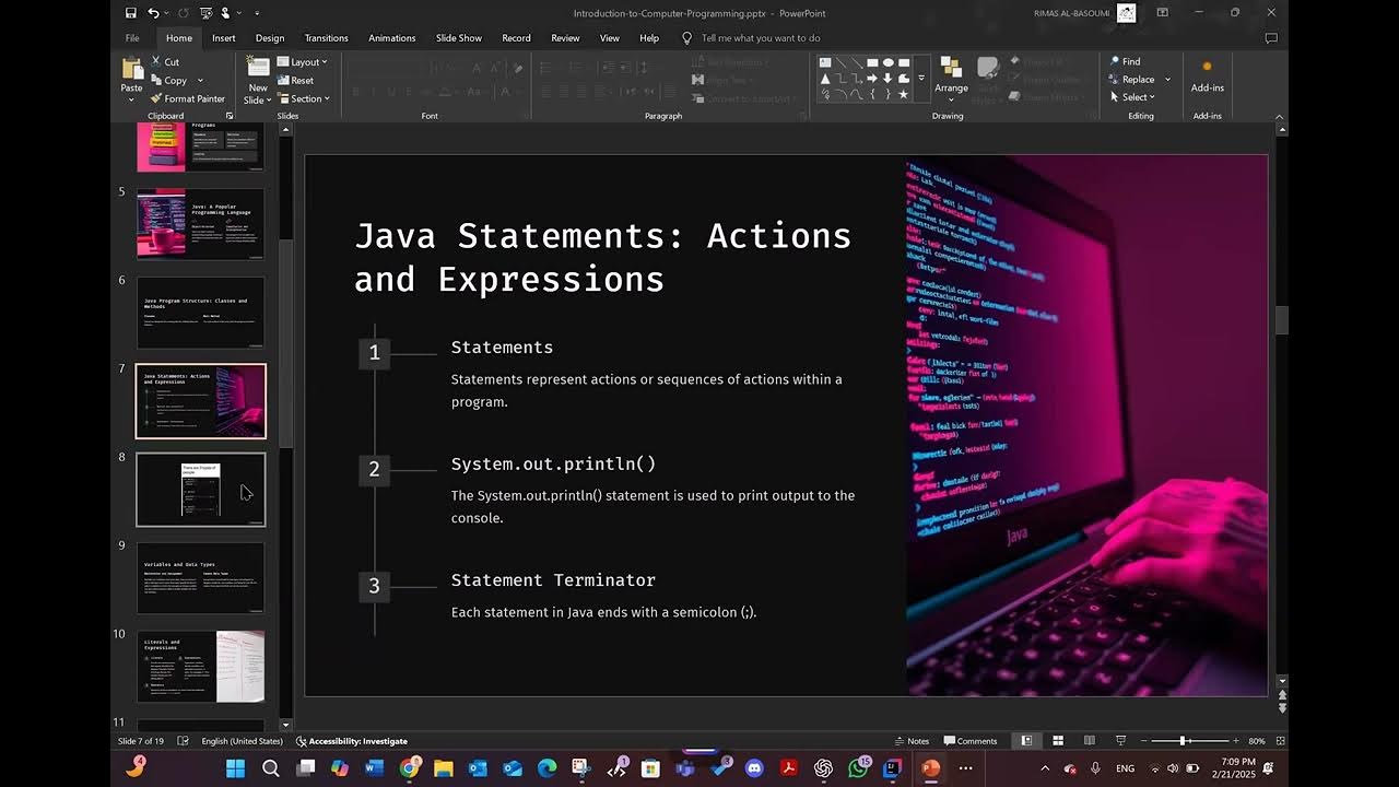 مقدمة إلى Java | Introduction to Java - YouTube