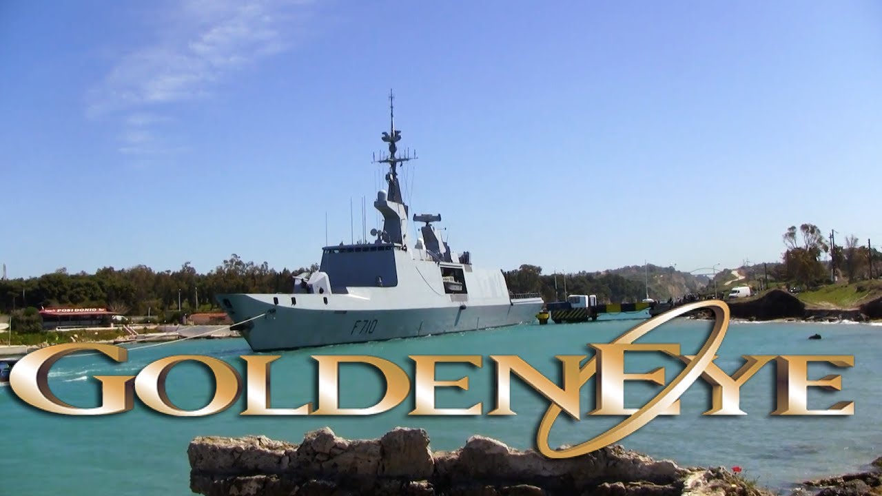 GoldenEye 007 - Frigate "La Fayette" F710 (Movie🆚Real Life) - YouTube