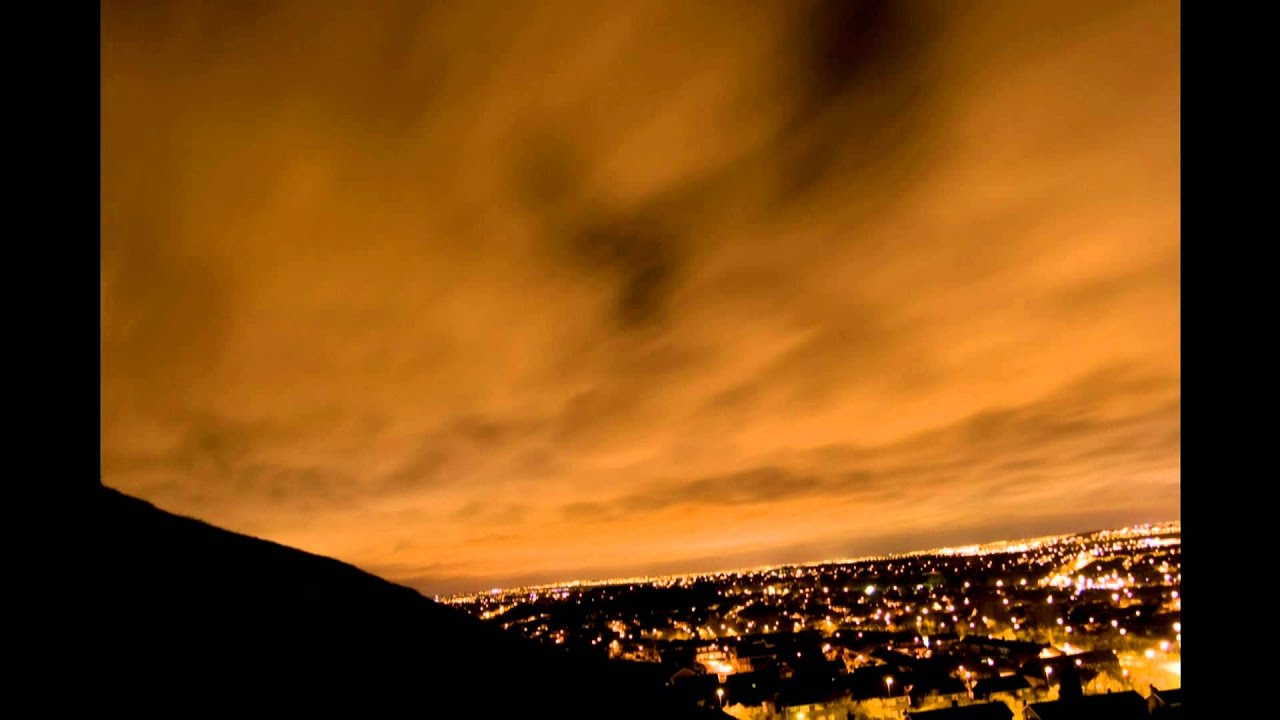 Tunstall Hill Sunderland - Night Time-lapse - YouTube