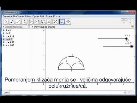 Salinon-konstrukcija u GeoGebri - YouTube