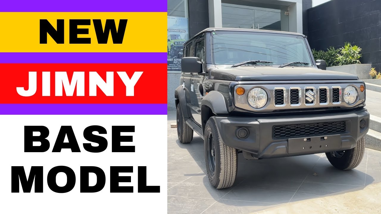 2023 New Maruti Suzuki Jimny 🖤 Base Model - Zeta🔥Jimny Zeta Features ...