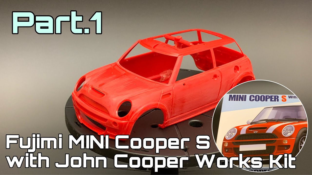 Building MINI Cooper S Fujimi : #1 Unboxing & Bodywork - YouTube