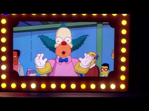 The Simpsons Ride Pre show Universal Studios Hollywood (Re upload ...