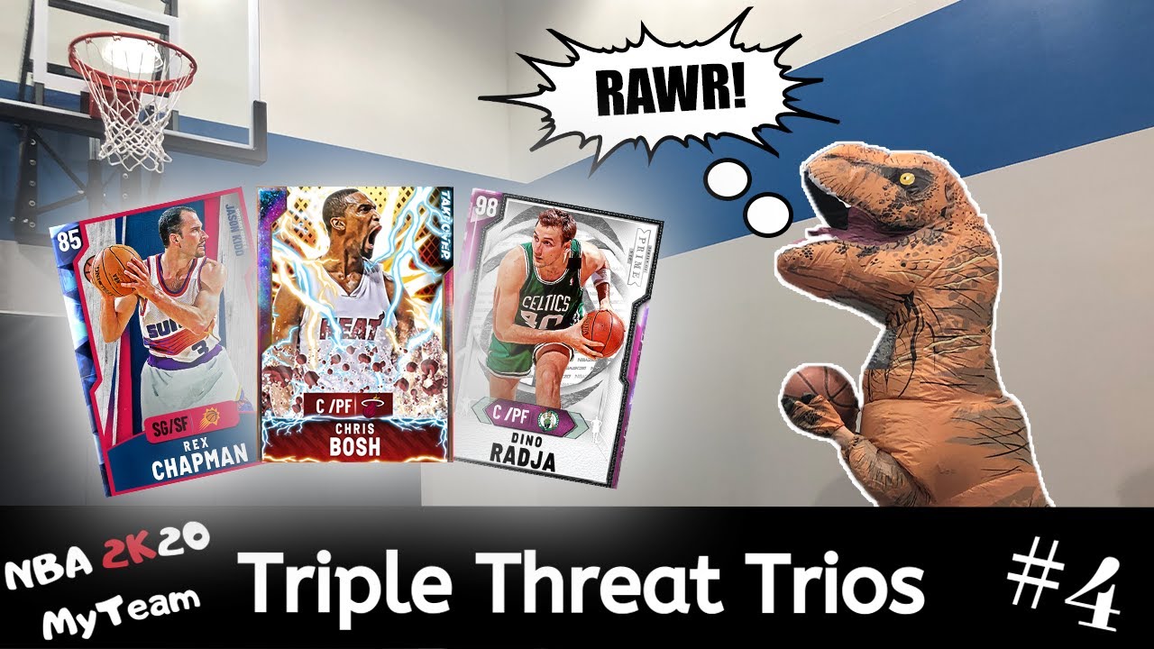 TTO Trios #4: DINOSAURS! I TURNED INTO A T-REX! Opal Bosh, PD Dino ...