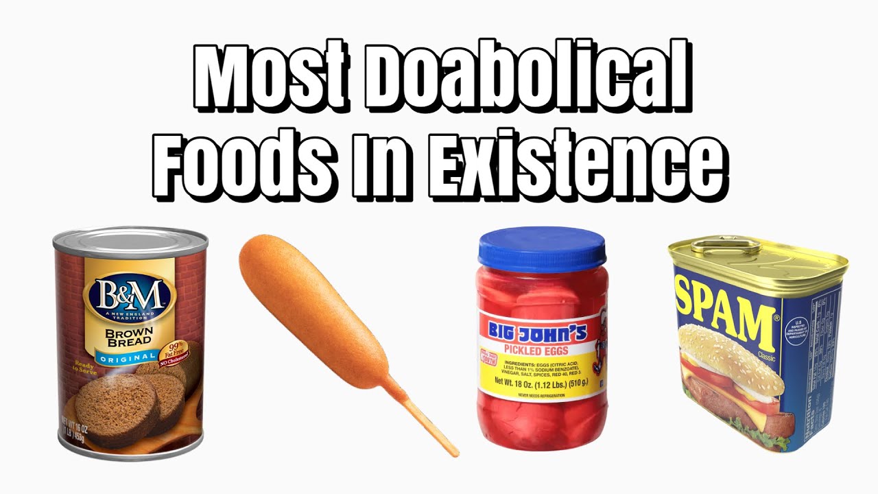 Most Diabolical Foods In Existence - YouTube