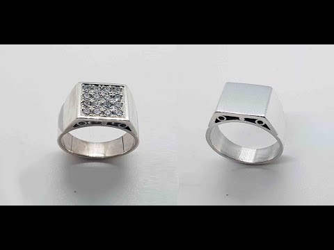 Gents stone set dress ring lesson preview