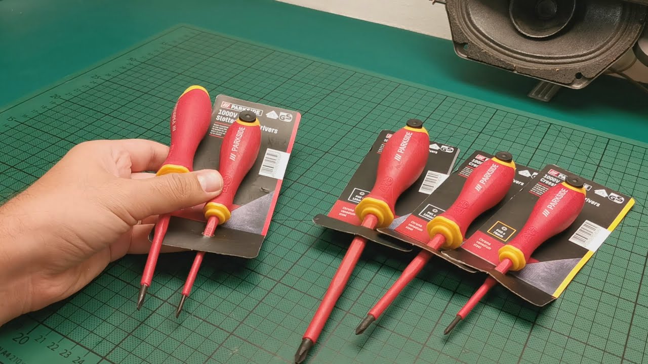 PARKSIDE 1000V Screwdrivers (from Lidl or Kaufland) - test and review ...