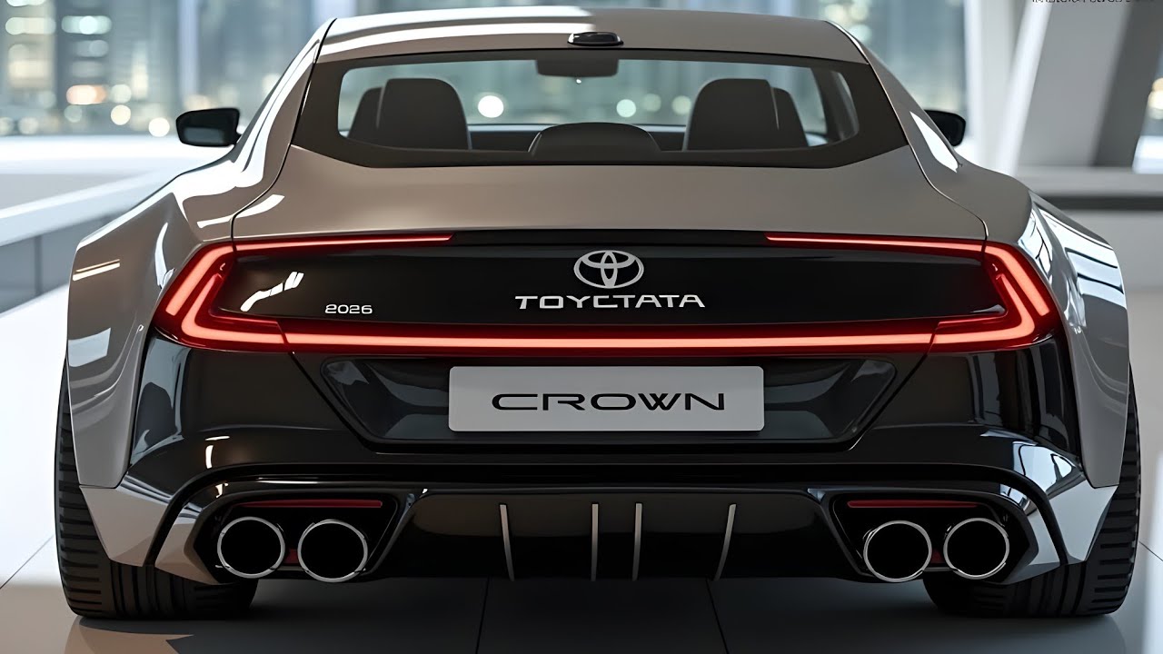 All New 2026 Toyota Crown Officially Unveiled- FIRST LOOK! - YouTube