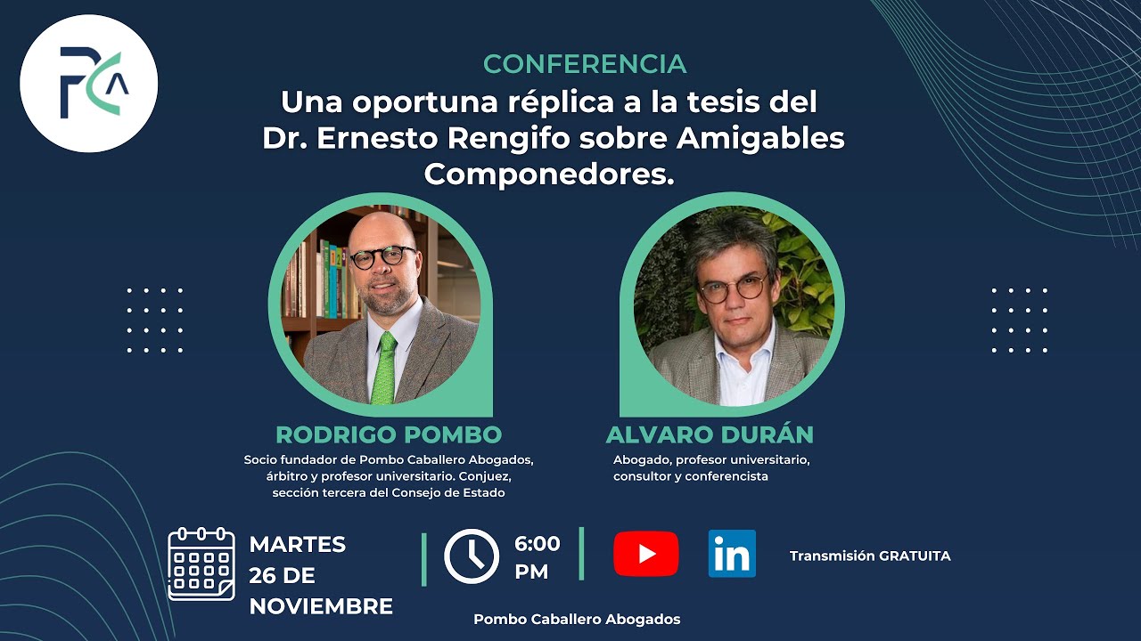 Una oportuna réplica a la tesis del Dr. Ernesto Rengifo sobre Amigables ...