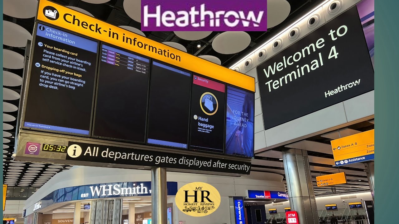 London Heathrow|Terminal 4 Departure| London Travel guide|Elizabeth ...