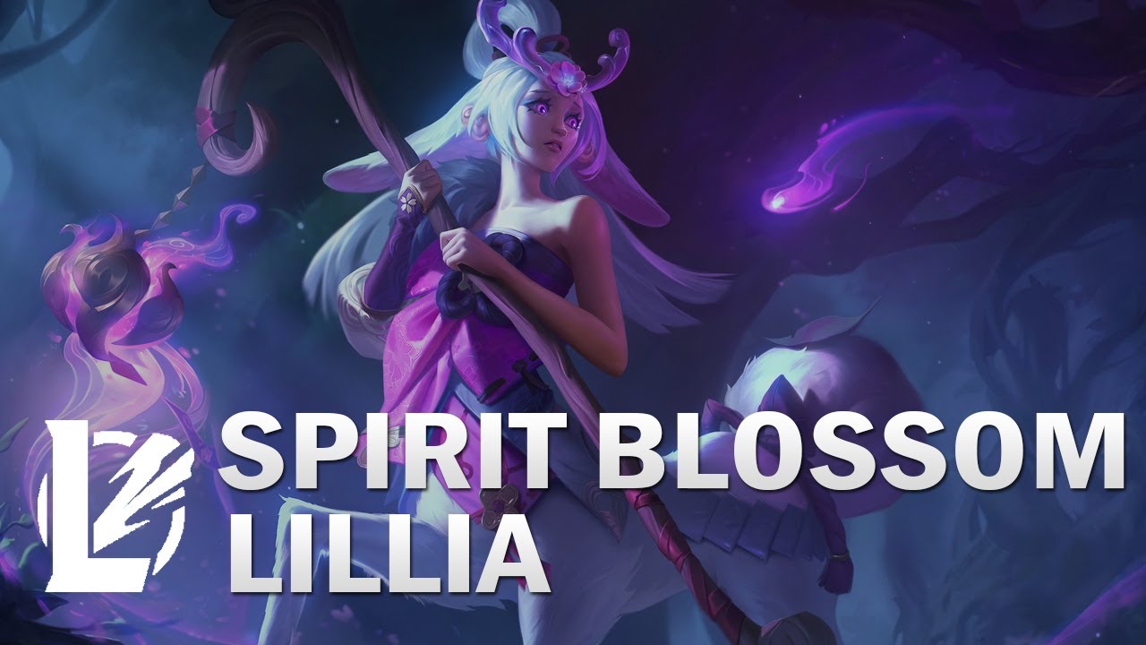 Spirit Blossom Lillia Skin Preview - League of Legends: Wild Rift - YouTube