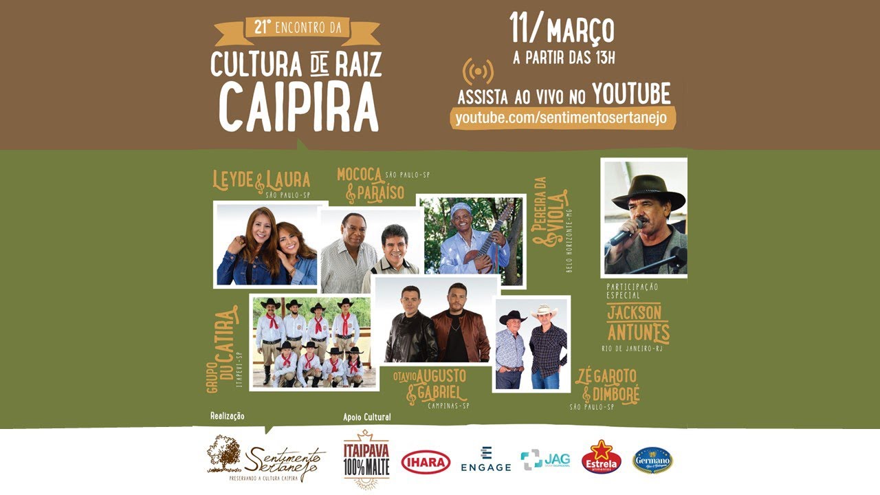 21º Encontro da Cultura de Raiz Caipira - YouTube