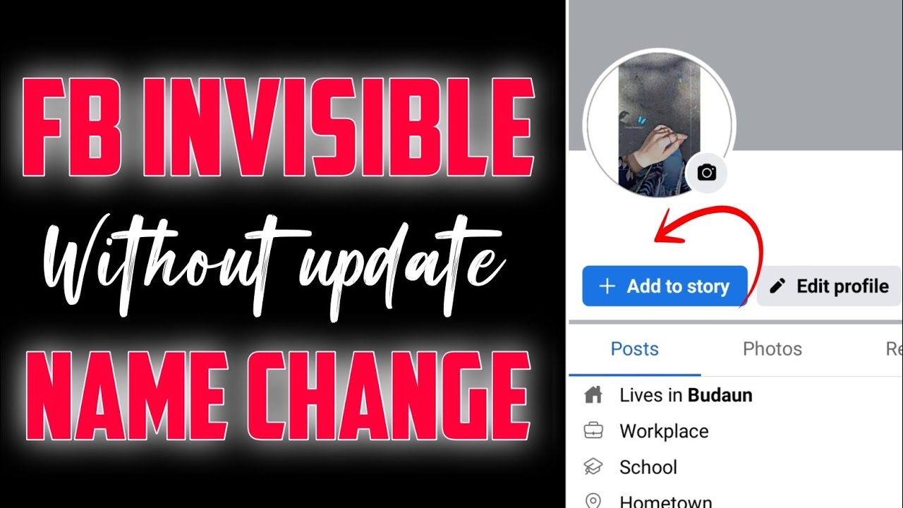 FACEBOOK INVISIBLE NAME 2025 | FB BLANK NAME CHANGE 2025 ...
