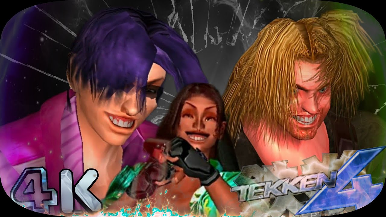 Violet , Christie, Paul ( Bryan Moves Team ) Tekken 4 Remastered UHD 4K 60 FPS - YouTube