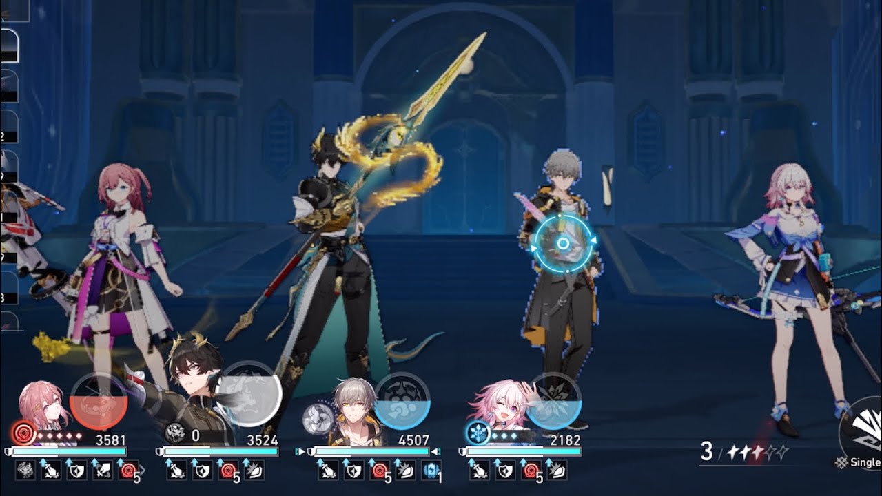 HSR - Elegy Siren Nightmare 3 Star Full F2P - Remnants of Twilight Day ...