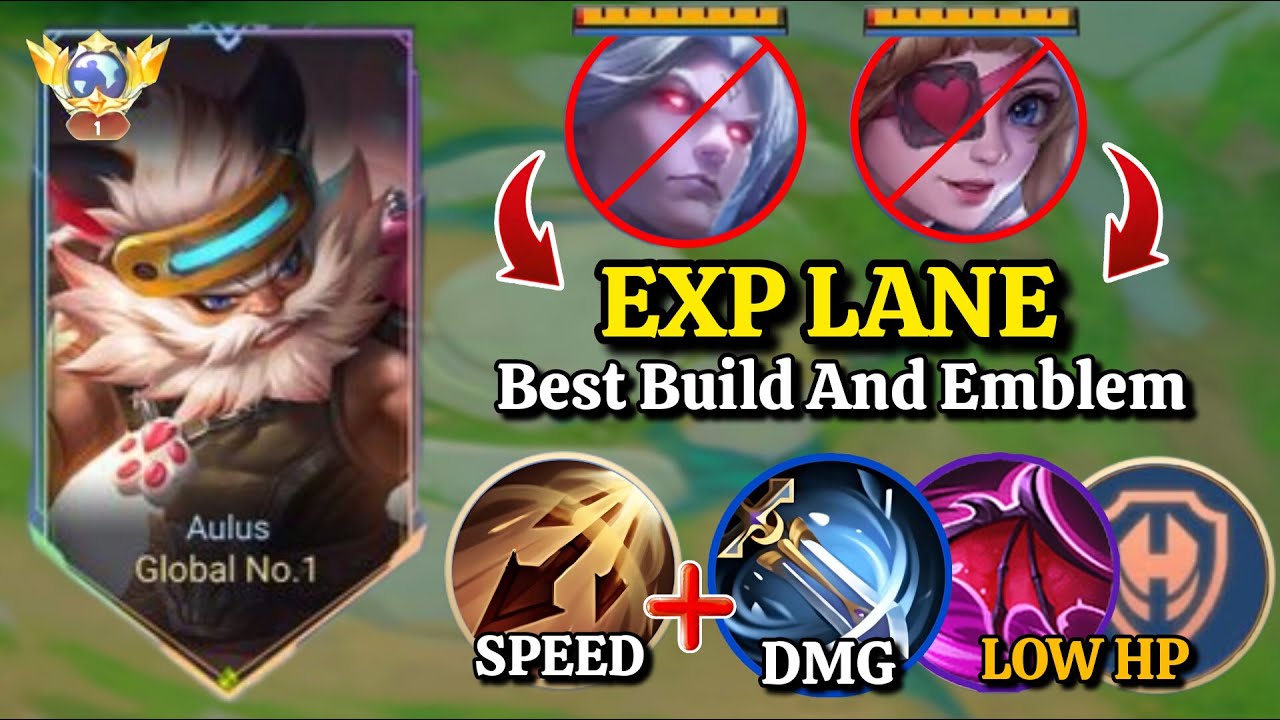 NEW BUFF AULUS EXP LANE BEST ROTATION AND BUILD NEW PATCH!! BEST BUILD ...