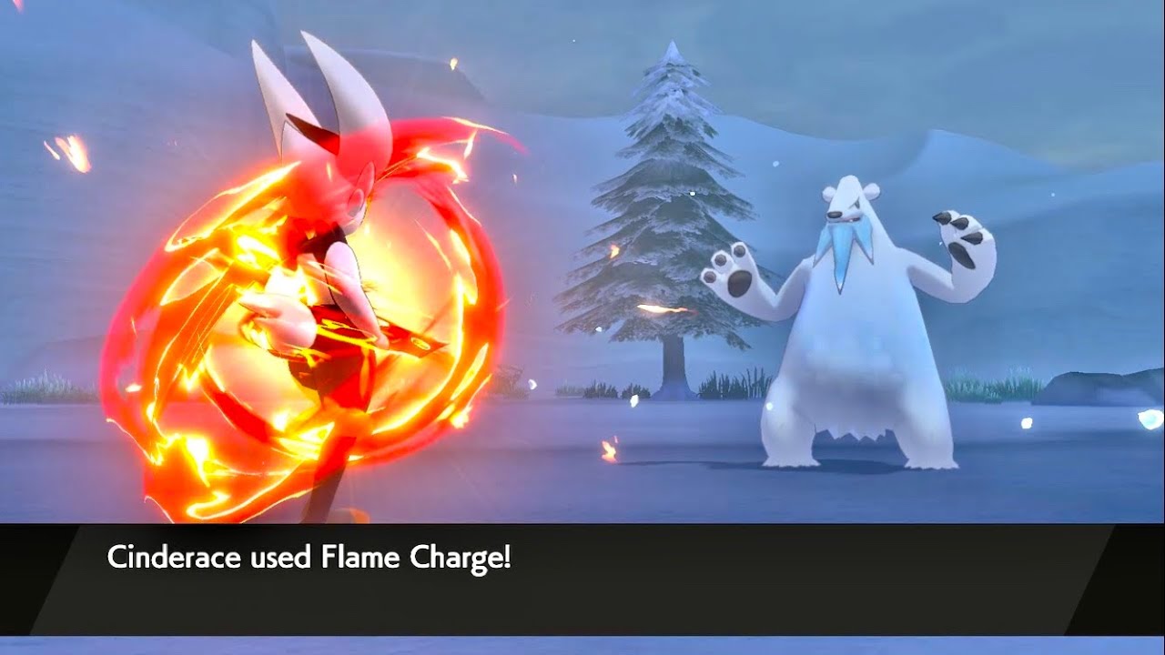 CINDERACE - FLAME CHARGE (POKEMON SHIELD) - YouTube