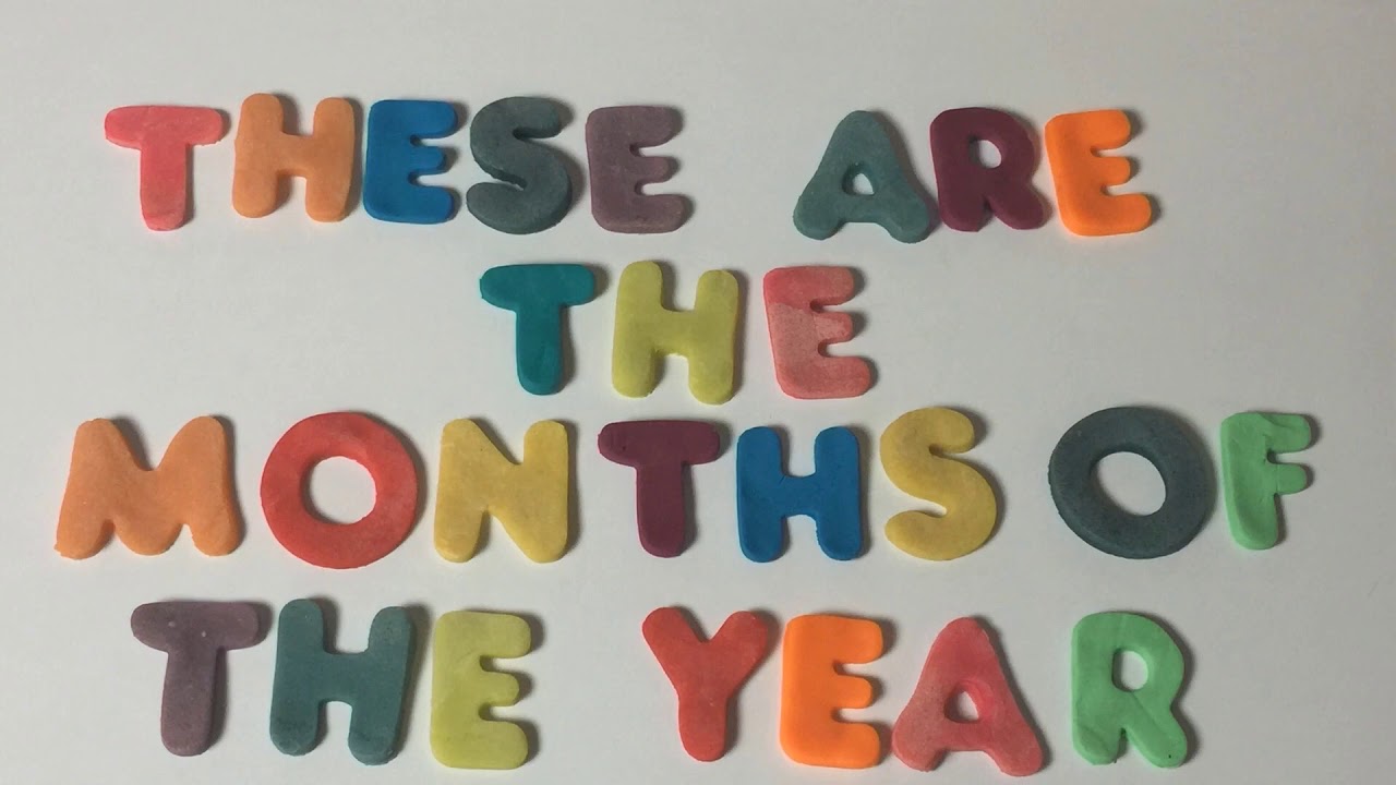 Let's Learn the Months of the Year! - YouTube