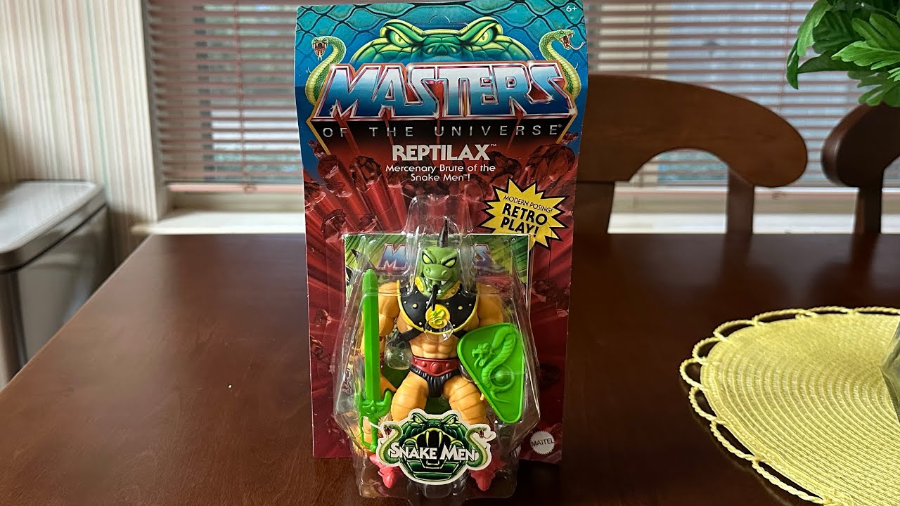 Masters Of The Universe Origins Reptilax !!! - YouTube