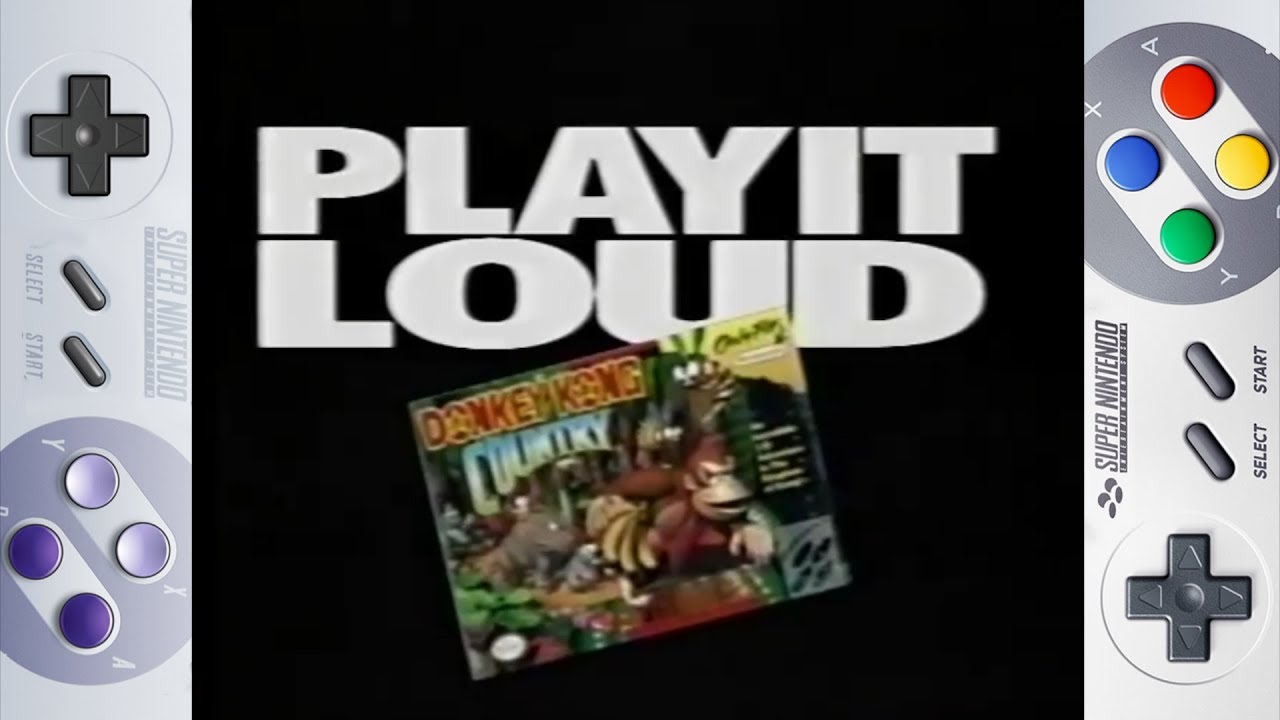Donkey Kong Country (Super Nintendo\SNES\Long Commercial) Full HD - YouTube