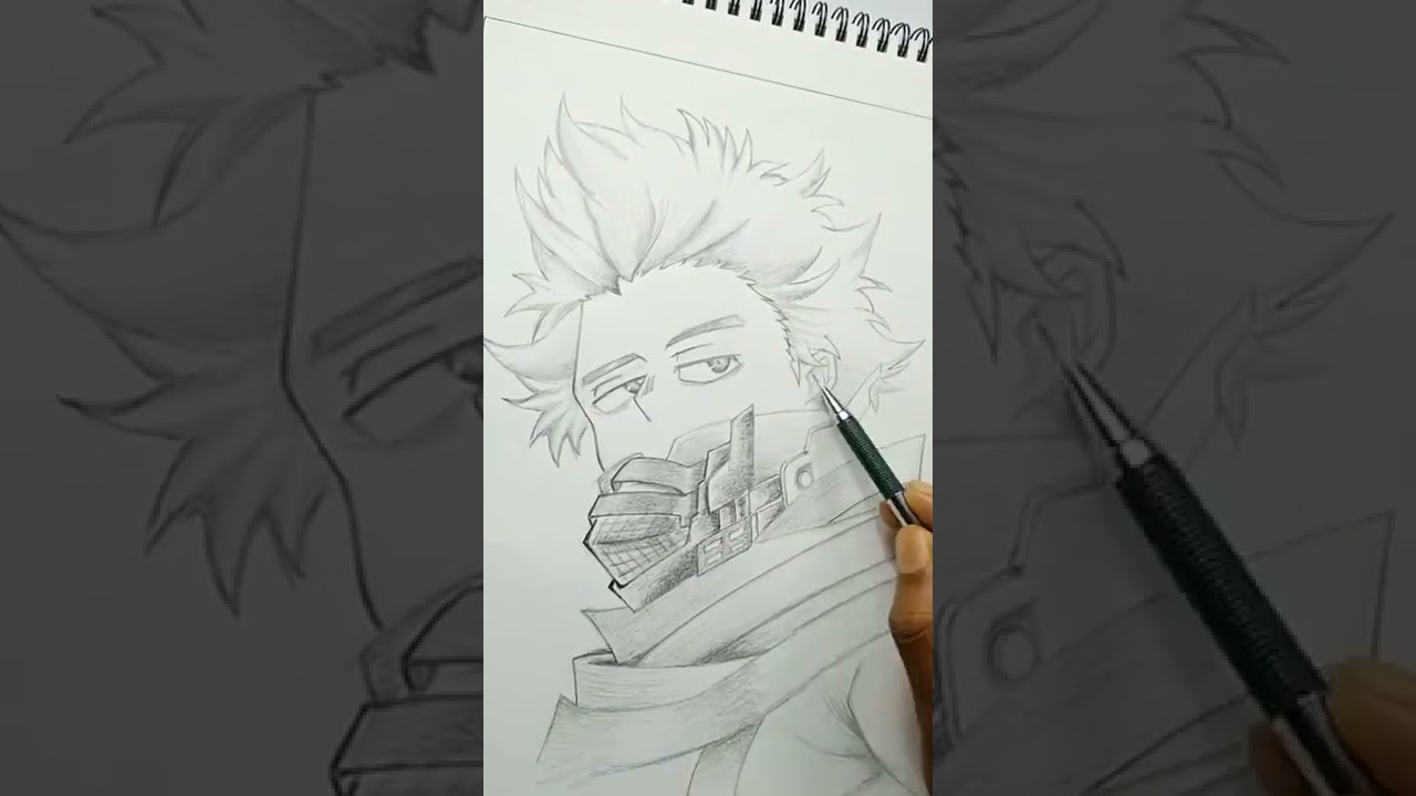 Shinso💥 Hotoshi Drawing : My Hero Academia: #shorts - YouTube