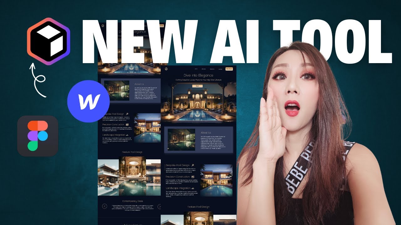 最新AI 工具relume, UI/UX 工具为 webflow 和Figma (relume library AI功能使用教学) - YouTube