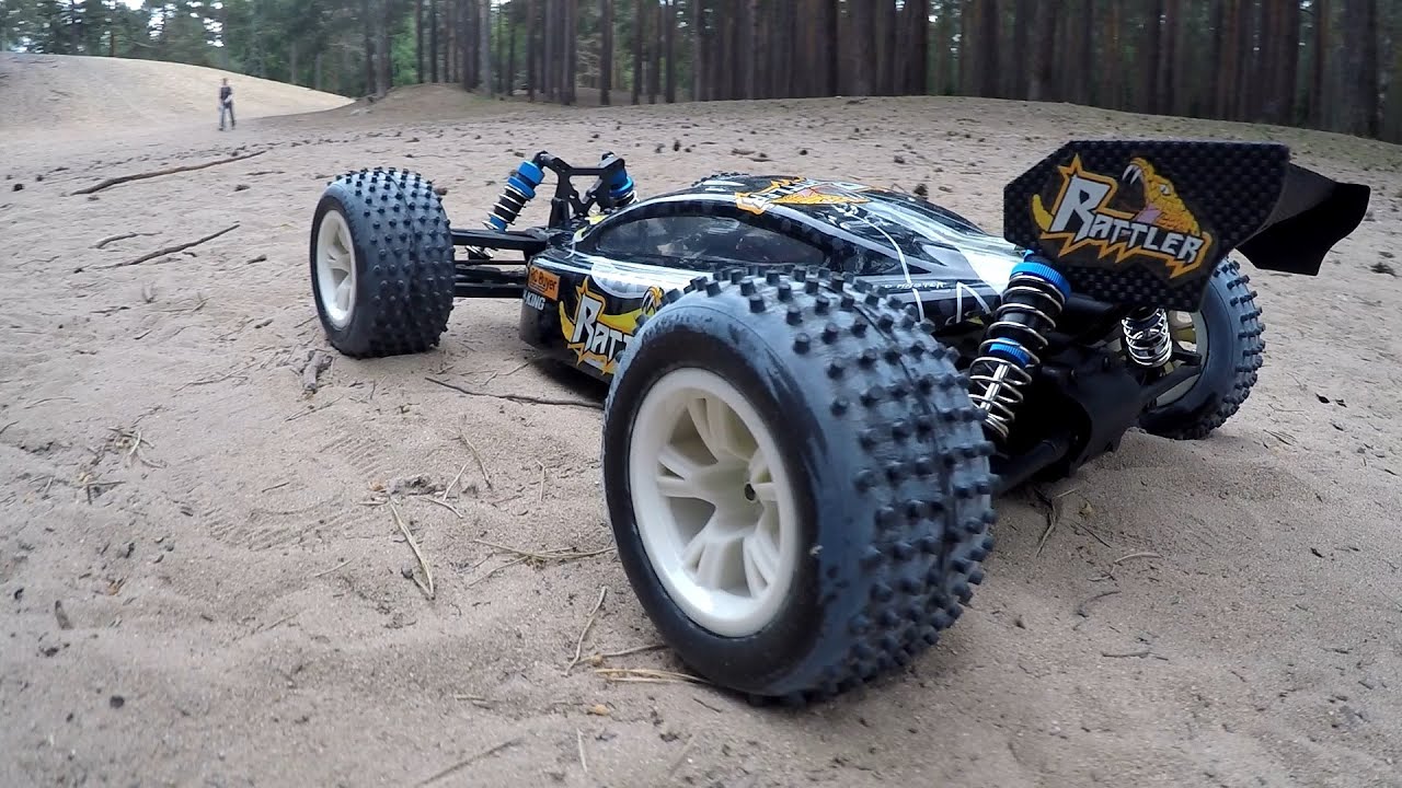 БЮДЖЕТКИ ... H.King Rattler 1/8 4WD Buggy rc car ... Бюджетная багги с ...