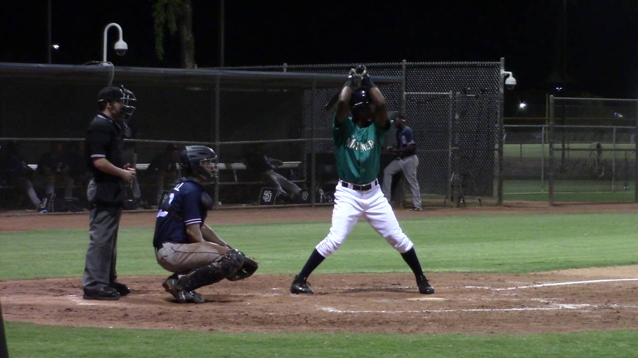 Brayan Hernandez, OF, Seattle Mariners - YouTube