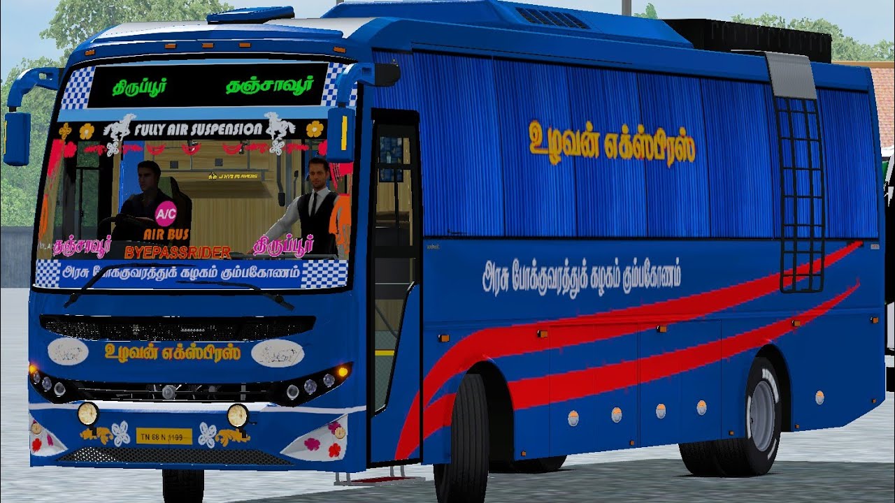 🎀TN GOVERNMENT BUS 💥 SUPER FAST 🔥 | DRIVING ON ETS2 GAME PLAY | RG ...