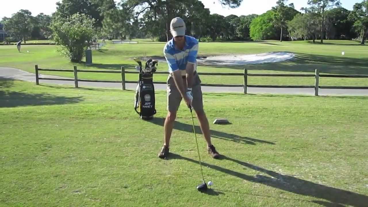 PGA Pro Golf Swing Lesson. Long Drives - YouTube