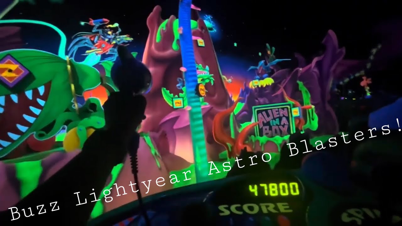 Buzz Lightyear Astro Blasters Pov Johnmaiteam Youtube