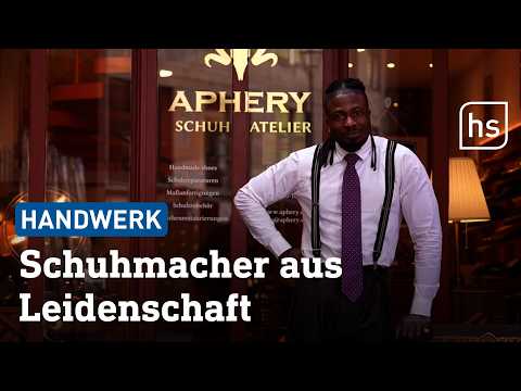 Schuhmachermeister aus Nigeria erfüllt sich Lebenstraum
